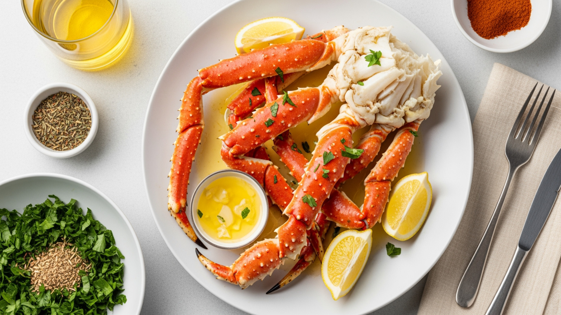 Steamed Alaskan King Crab Legs Recipe | JustCook