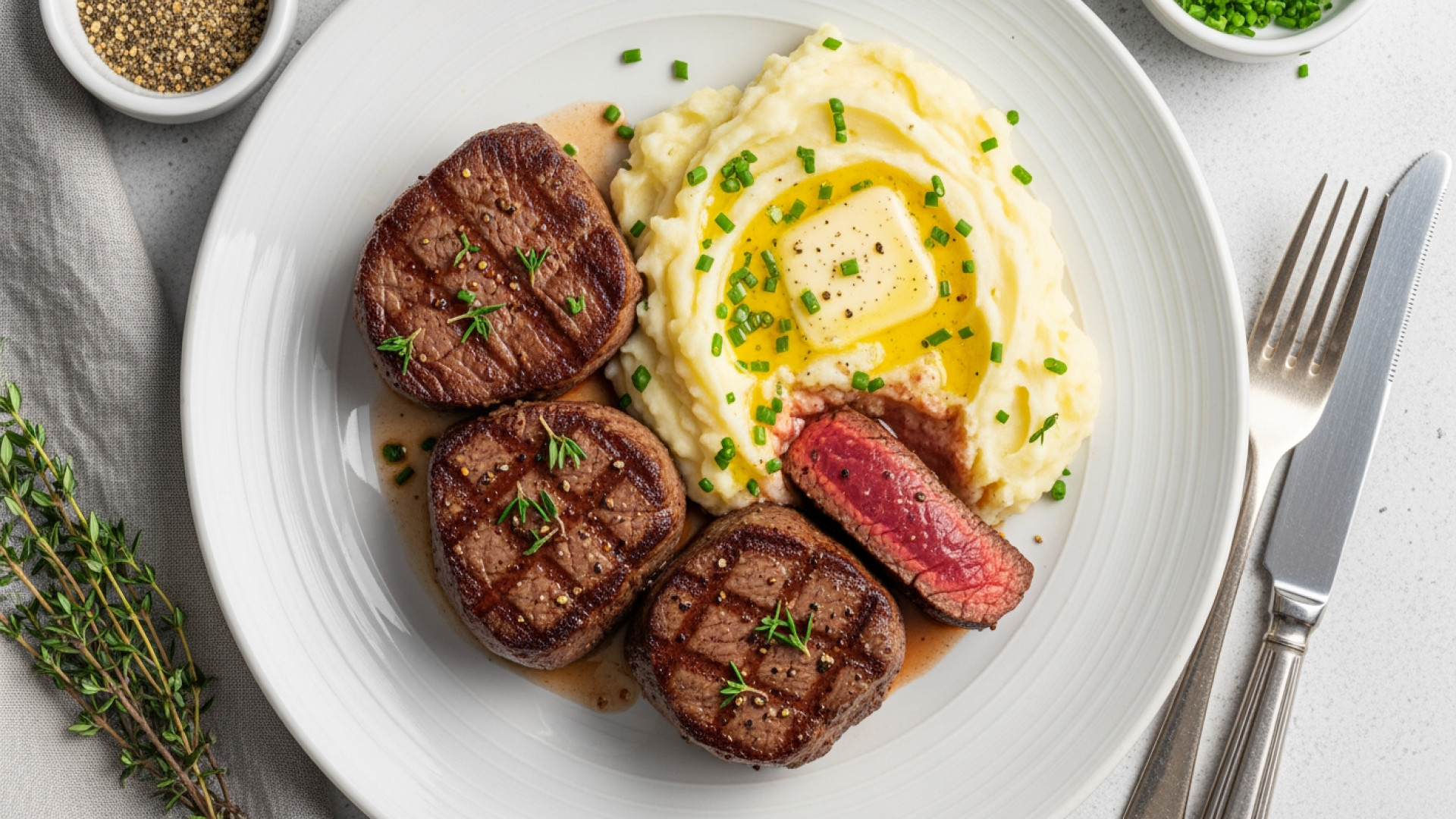 Pan-Seared Beef Tenderloin Recipe | JustCook
